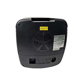 Frigidaire Retro Mini Beverage/Skincare Cooler Holds 12 cans or 9 liters Black EFMIS351-BK (Renewed)