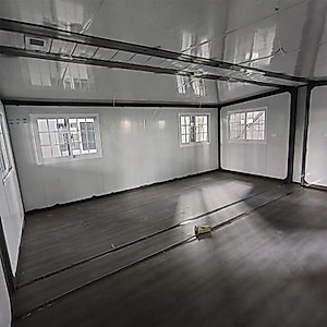 Expandable Modular Container Home-20ft Foldable Design with Kitchen,Ideal for Quick Setup in Temporary Living Situations and Recreational Areas