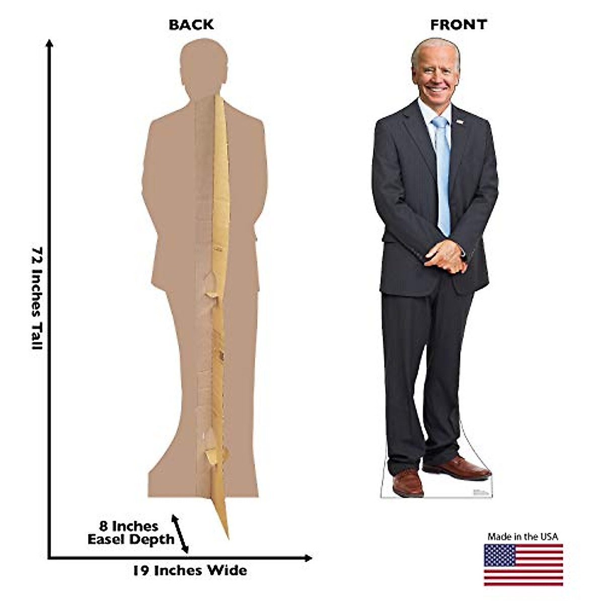 Cardboard People Joe Biden Life Size Cardboard Cutout Standup