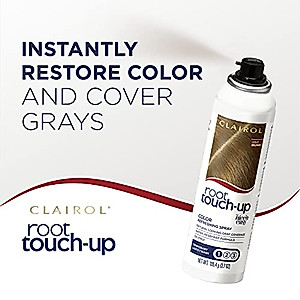Clairol Root Touch-Up Temporary Spray, Light Brown Hair Color, 1.85 Ounce (Pack of 2)
