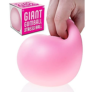 Giant Gumball Stress Ball: A supersized stress ball that smells like sweet bubble gum!
