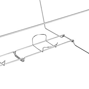 Chafing Wire Rack Buffet Stand - 24 Pack Full Size Racks for Dish Serving Trays Food Warmer Catering Supplies for Parties, Occasions, or Events