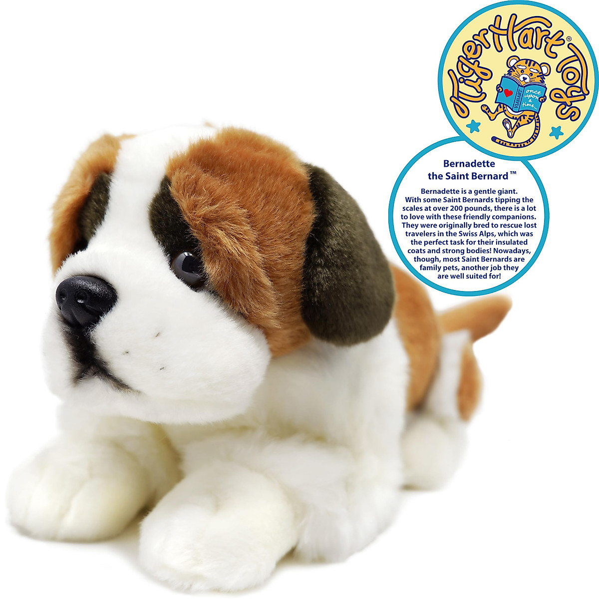 TigerHart Bernadette The Saint Bernard - 17 Inch Stuffed Animal Plush