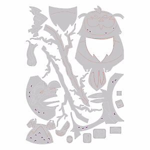 Sizzix Tim Holtz - THINLITS Dies, Arthur Colorize