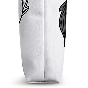 Yin and Yang Koi Pose fish Meditation Acro Hatha Yoga Tote Bag