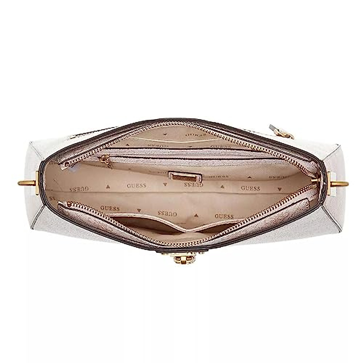 GUESS Ginevra Elite Shoulder Bag, Blush Logo