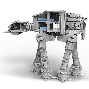 Mould King 21015 Star Plan Toy MOC Movie Game 6919+ PCS Scale Motorized Walking Imperial Interior Walker Electric UCS All-Terrain Panzer Transport