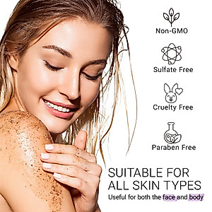 KP Bump Eraser Body Scrub, Exfoliating Body Scrub, Body Exfoliator Scrub, KP Body Scrub for Women Strawberry Legs, Effective Body Scrubs for Women Exfoliation Bump Eraser