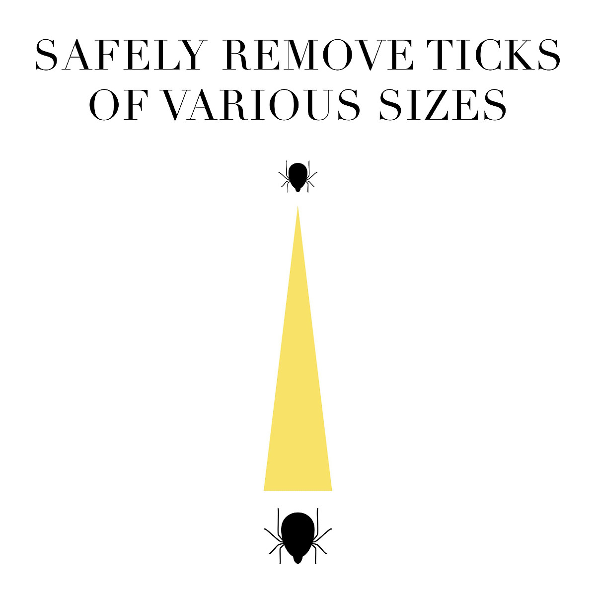 Tweezerman Pet Tick Removal Tweezer, Tick Removal Tool for Dogs and Cats