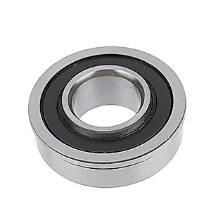 RADNA Miniature Deep Groove Ball Bearings Tools 1pcs F6202 Wheelbarrow Bearing 16 * 35 * 11mm for Push Truck Garden Trolley Garden Cart Wheel Flange Ball Bearings Accessories