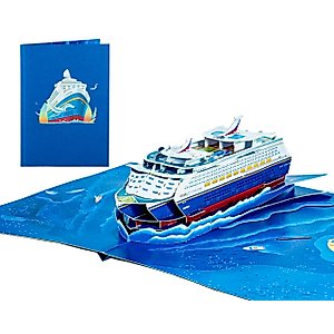 WOWPAPERART 3D Pop Up Greeting Card - Blank Inside for Personalized Messages, Multicolor, 5 x 7 Inches, Folded Flat, Great for Birthdays, Christmas, Love, Thank You, and More