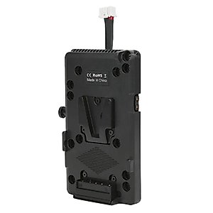 V Mount V Lock Battery Plate D TAP Power Supply System for Blackmagic URSA MIN PRO 4K, 4.6K