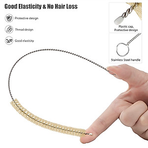 MASTERTOP 9 Pieces Bottle Brush Set - Long Water Bottle and Straw Brush Cleaning Set BPA Free Bottle Cleaner Brush for Baby Bottle Pipes Coffee Grinder Teapot Narrow Neck Wide Mouth Water Bottles