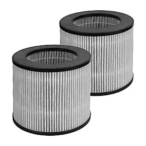 KEYJINIU 2 PACK 2801 Replacement Filter Compatible with Bissell 2801, 2780, 2780A, 2780B, 2780P, 27809 Hight Efficiency and Carbon Filter MyAir Personal 2801 Filter
