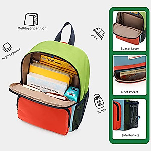 willikiva Waterproof Backpack for School Kids Backpack Bookbag Girls Boys Lightweight Travel Bag (Turquoise)