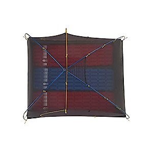 Sierra Designs Meteor Lite, Freestanding Lightweight Backpacking & Camping Tent with 2 Doors/Vestibules, Stargazer Rain Fly, Aluminum Poles (3-Person)