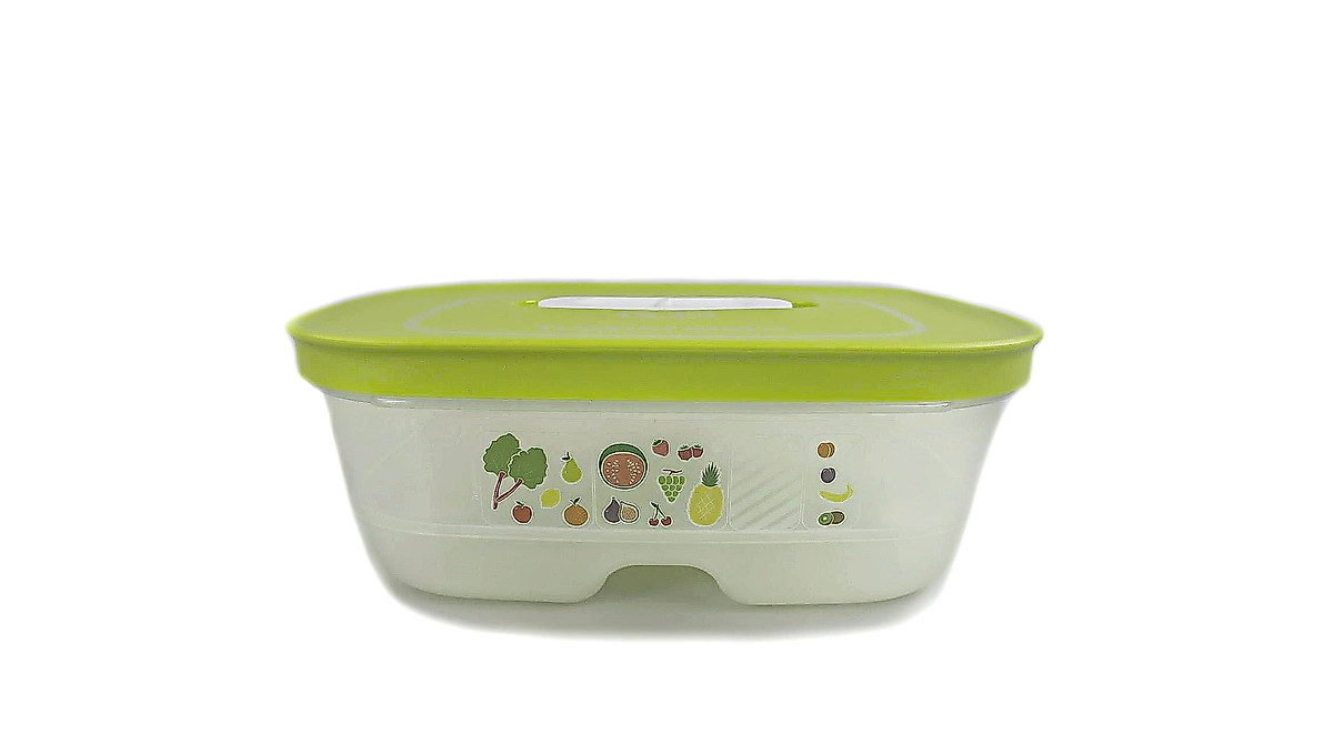 Tupperware Klimaoase Fridge-Safe Food Container 800ml Green