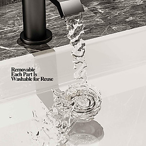 Suction Cup Hooks for Shower, Heavy Duty Hanging Shower Hooks Bathroom Towel Hooks, Suction Hanger Wall Hooks for Bathroom Kitchen for Glass Window, Clear White and Silver