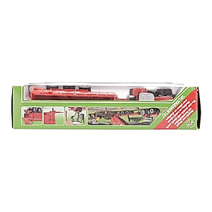 Siku 1844, Massey Ferguson Tractor with Trailer, 1:87, Metal/Plastic, Red, Tiltable Trailer