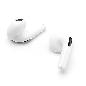 Yutoner Airpods Earpods Covers Anti-Slip Silicone Soft Sport Covers Accessories for AirPods 3 Earbud AirPods Ear Tips 5 Pairs (White)