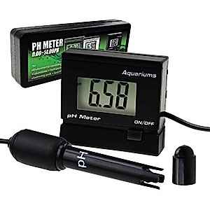 Digital pH Monitor Meter ATC 0~14.00pH Replaceable Electrode Probe BNC Water Quality Monitoring Tester Kit Aquarium Hydroponics Spa Tank Pool Laboratories
