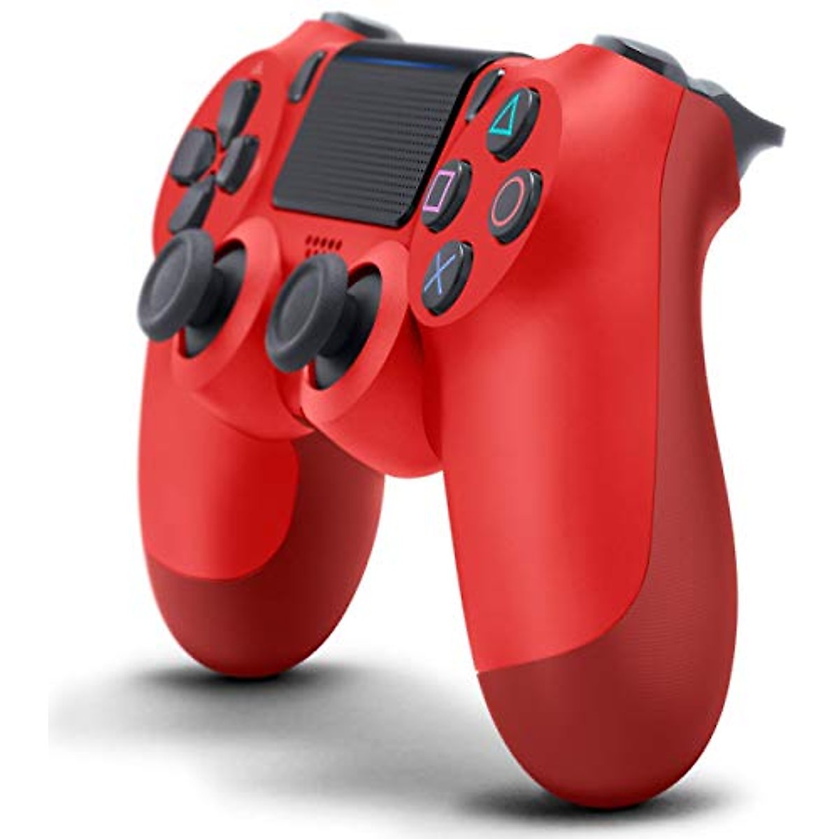 DualShock 4 Wireless Controller for PlayStation 4 - Magma Red (Renewed)