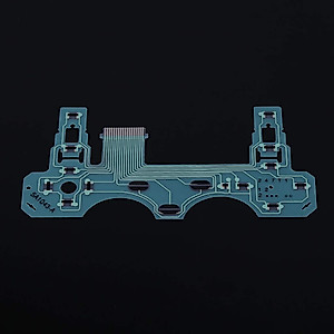 Qksky RipengPI SA1Q43-A Circuit Board Conductive Film Keypad Flex Ribbon Cable for PS2 H Controller Playation 2 Switch lite