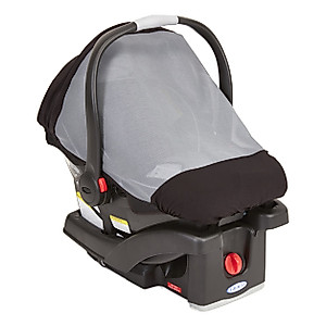 Sashas"See Me See You Series" Sun, Wind and Insect Cover for Graco Snugride Click Connect 30 & 35 Infant Car Seats