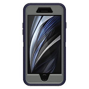 OtterBox iPhone SE 3rd/2nd Gen, iPhone 8 & iPhone 7 (Not Compatible with Plus Sized Models) Defender Series Case - STORMY PEAKS, Rugged & Durable, with Port Protection, Includes Holster Clip Kickstand