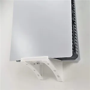 3D Cabin PS5 Wall Mount Wall Bracket Holder Stand for Play Station 5 Digital White Right