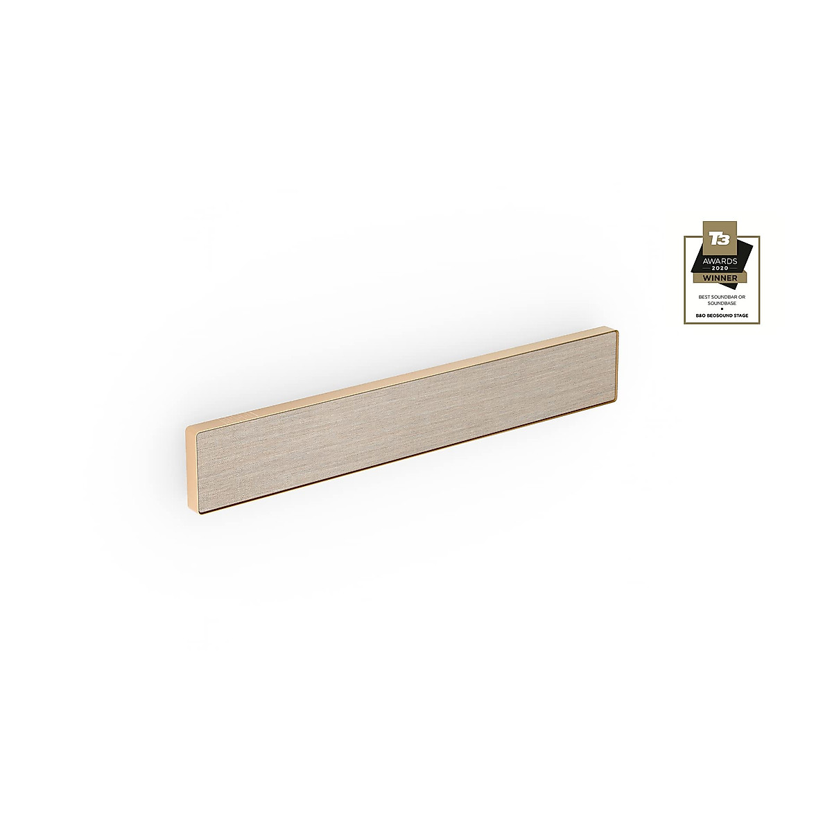 Bang & Olufsen Beosound Stage – Dolby Atmos Soundbar – TV and WiFi Speaker, Gold Tone/Golden