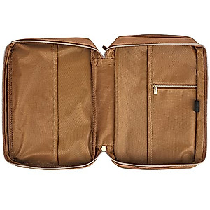 Salt & Light, Alpha & Omega Organizer Bible Cover, Imitation Leather, Tan, X-Large