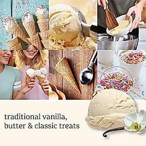 Yankee Candle French Vanilla Scented, Classic 22oz Large Jar Single Wick Candle, Over 110 Hour Burn Time, Ideal for Entertaining and Personal Relaxation