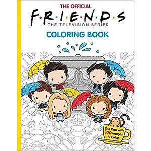 The Official Friends Coloring Book: The One with 100 Images to Color!