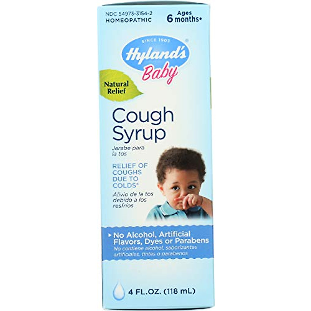 Hyland's Baby Cough Syrup -- 4 fl oz