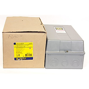 SCHNEIDER ELECTRIC 8903LG1000V02 Lighting Contactor 600-Vac 30-Amp L Electrical Box