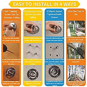 Therapy Sensory Swing for Kids, Indoor Outdoor Special Needs Cuddle Snuggle Swings, Room Ceiling Lycra Fabric Pink Hammock, Gift for Children Girls Teens ADHD, Autism, Aspergers, Sensory Integration