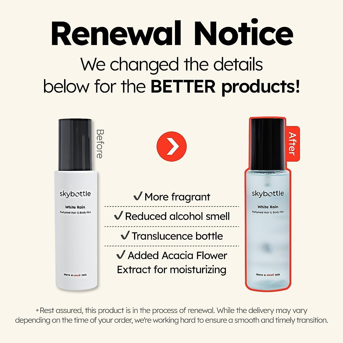 skybottle Hair & Body Mist, Lasting Fragrance with Bergamot, White Rose Scent, Travel Size Perfume and Body Spray, Hygiene Essentials for Women, Girls Valentine Gift, 3.4 Fl. Oz