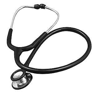 LAJA Imports Monitoring Stethoscope, Edition Chestpiece, Tube (Black)