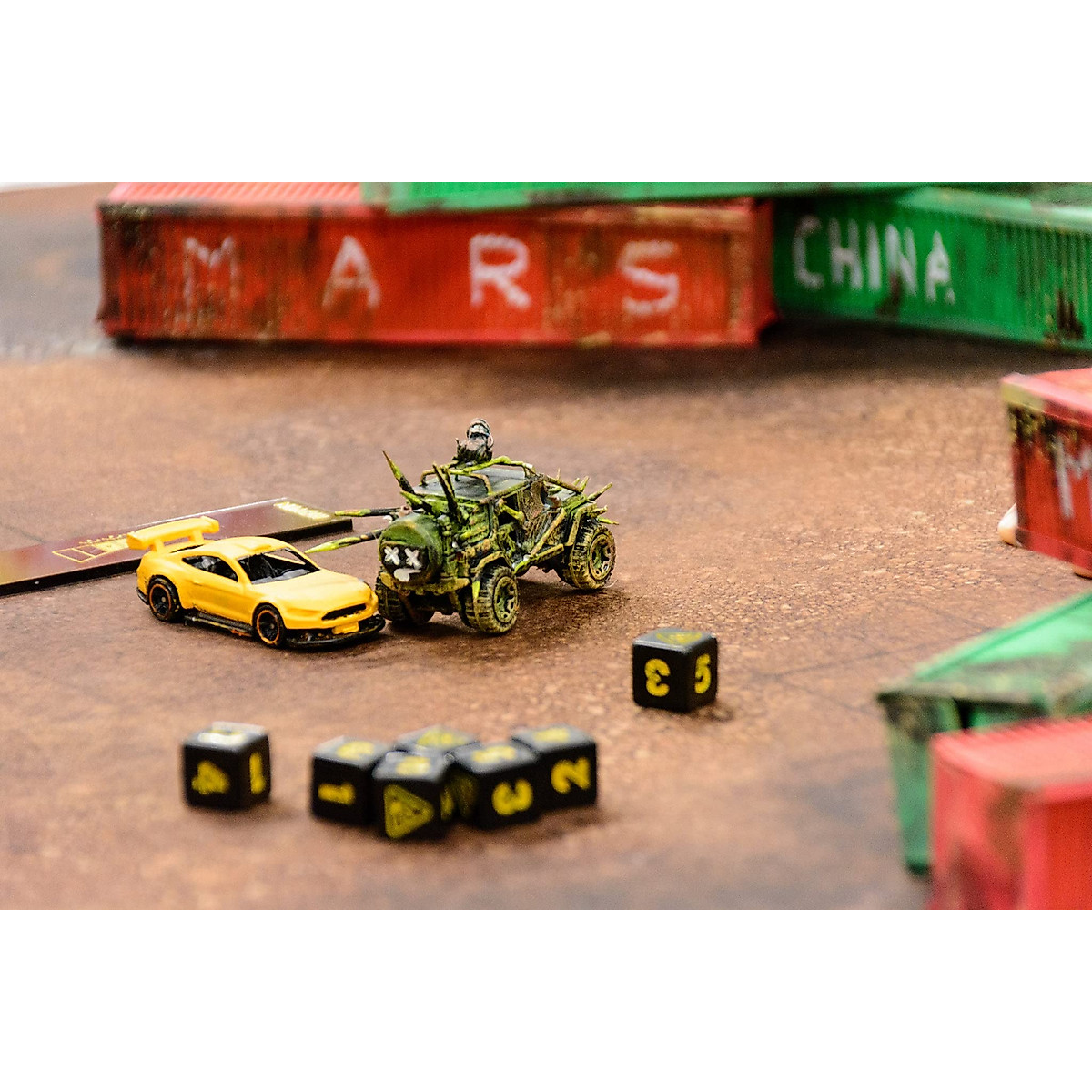 Gaslands Combat Dice Set / Ensemble de Dés de Combat