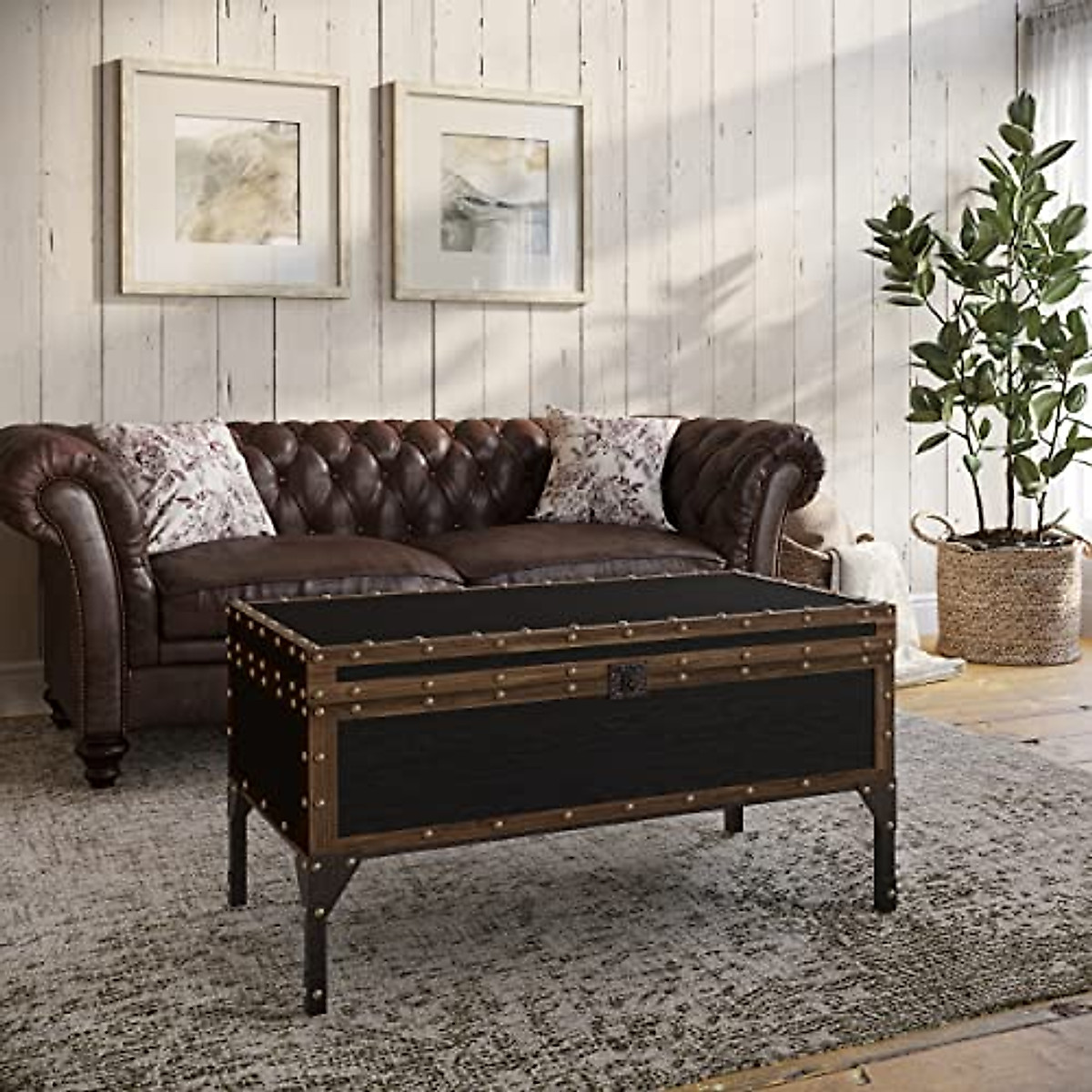 Drifton Travel Trunk Cocktail Table