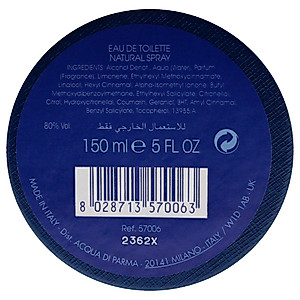 Acqua Di Parma Blue Mediterraneo Fico Di Amalfi Eau de Toilette Spray for Men, 5 Ounce