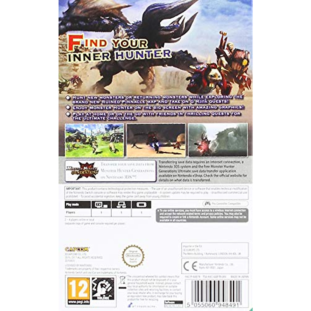 Monster Hunter Generations Ultimate (Nintendo Switch)