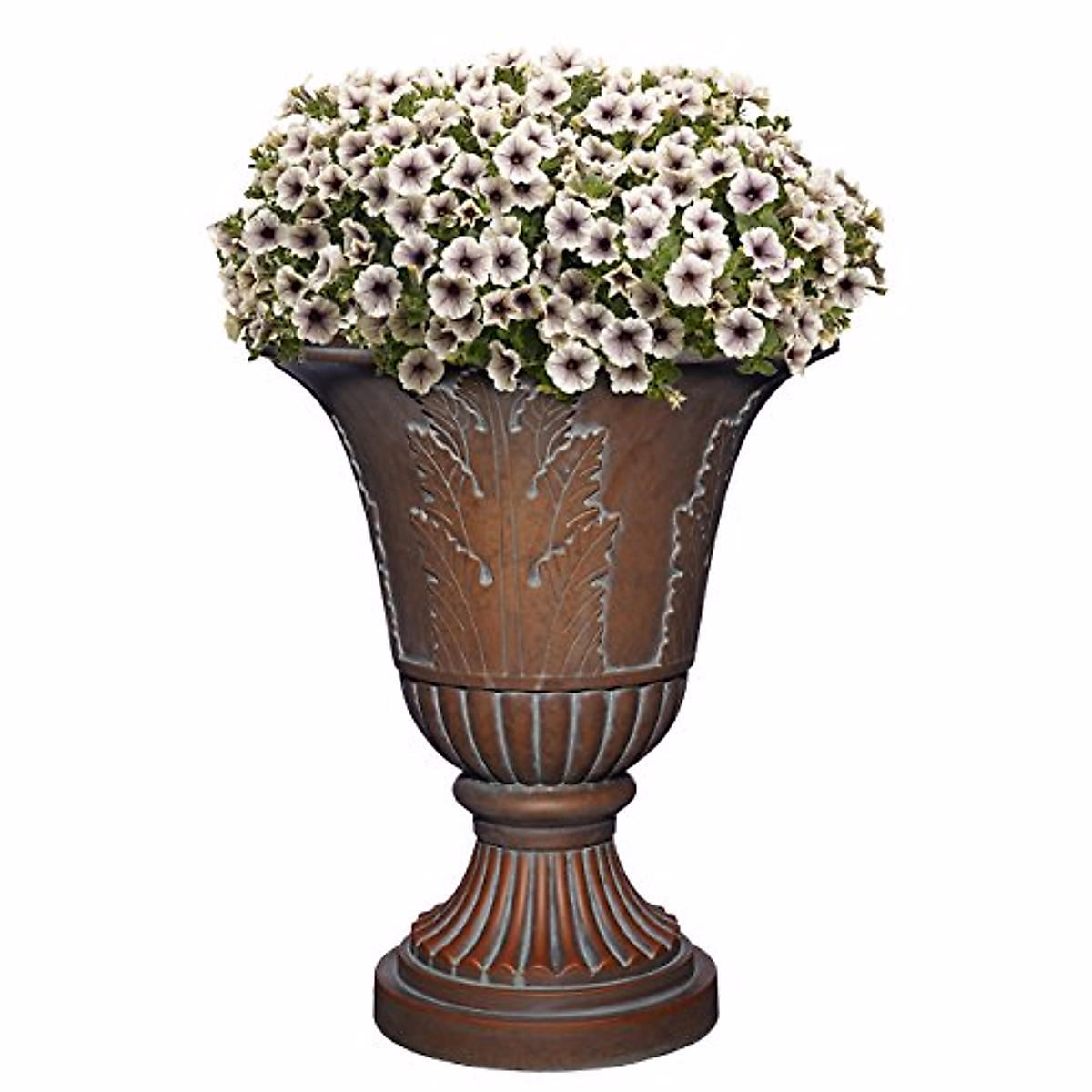 Classic Home & Garden 3/805AB/1 Exquisite Oakmont Planter, 21" Aged Bronze