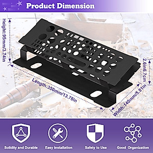 Mordx Screwdriver Storage Rack for Desktop,Screwdriver Organizer Holder,RC Tools Kit Organizers,Carbon Steel Tool Holder, Desktop Hand Tool Stand,Tool holder