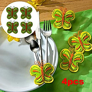 Dollies for End Tables Bag For Kitchen Easter Creative Cutlery Pieces Spoon 4 Bag Fork Kitchen，Dining & Bar Table Chargers