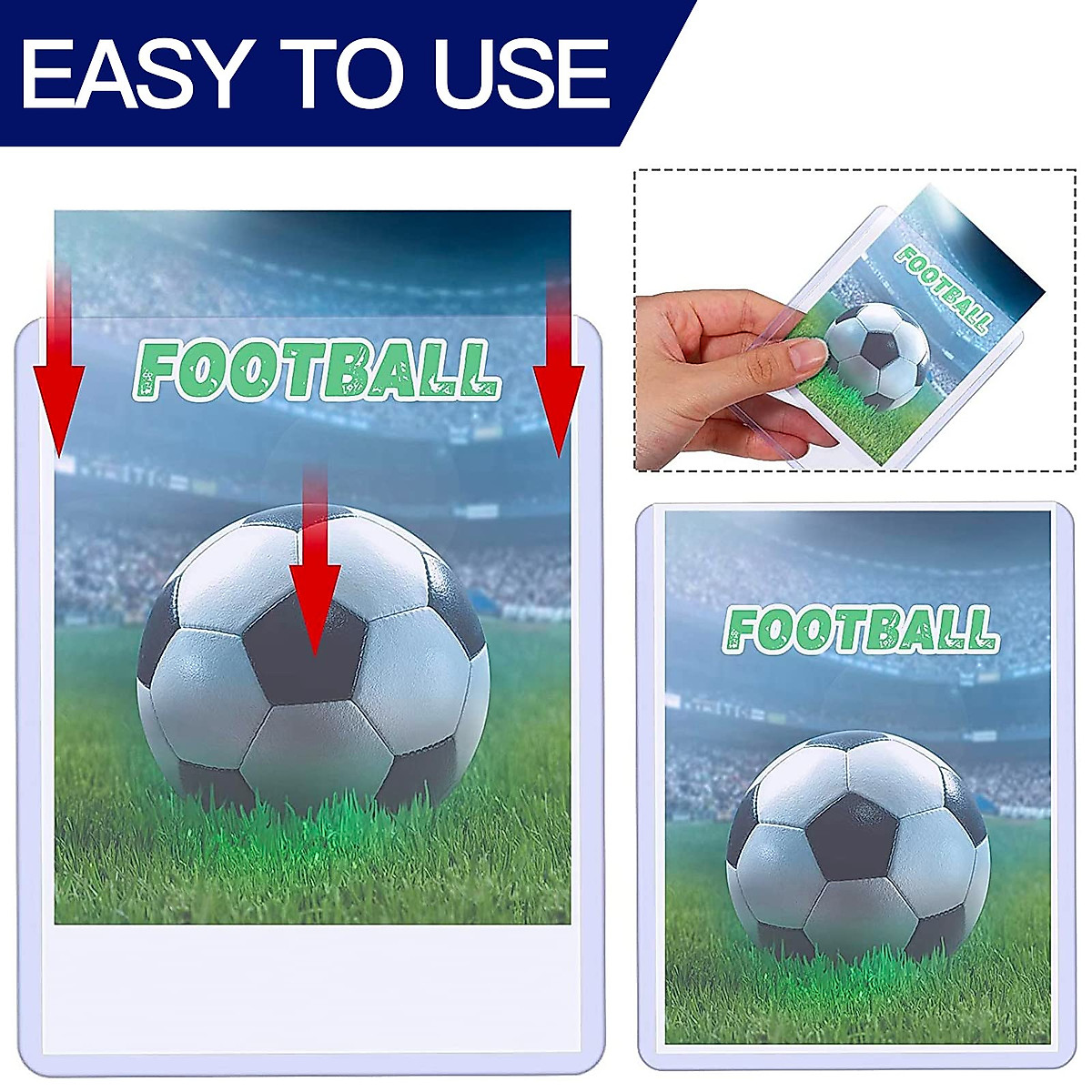 Card Binder For Pokemon 9 Pocket, Holds 900 Cards, Display Storage Carrying Case for MTG, Disney Lorcana Trading Card Game, Magic the Gathering (900) (100)