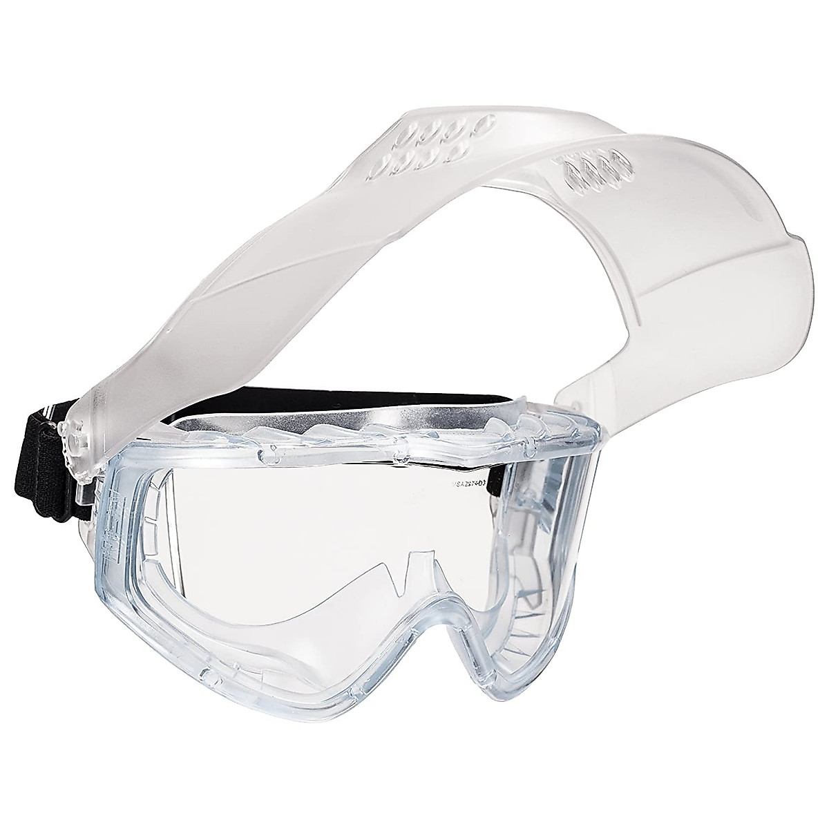MSA 10150069 Vertoggle Safety Goggles - Industrial Use, Safety Goggle/Faceshield Combination, Protects Against Impact & Splash, Sightgard Protective Eyewear, Polycarbonate (PC), Anti-Fog, Anti-Scratch