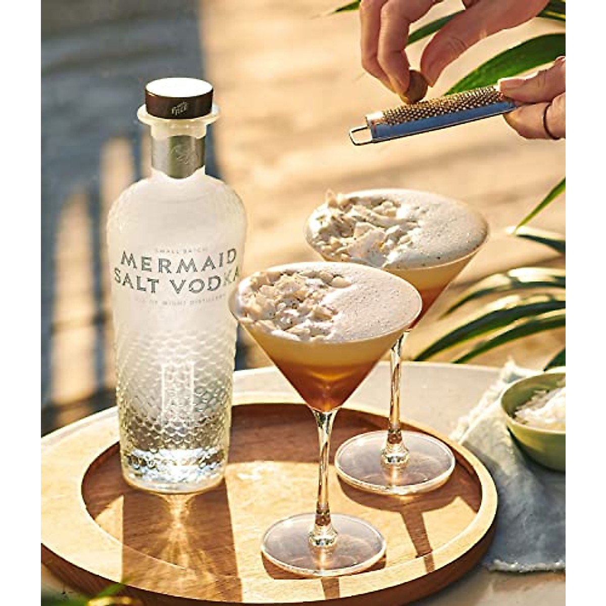 LUNA & MANTHA Martini Glasses | Set of 4 | 10oz | Hand-Blown Crystal Large Martini Glass Set | Elegant Cocktail Glasses for Bar, Whiskey, Gin, Tequila | Goblet Gift Set for Birthday, Housewarming