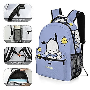 Poch-acco backpack knapsack withe side pokect large suitable for Men women ​hiking camping picnic